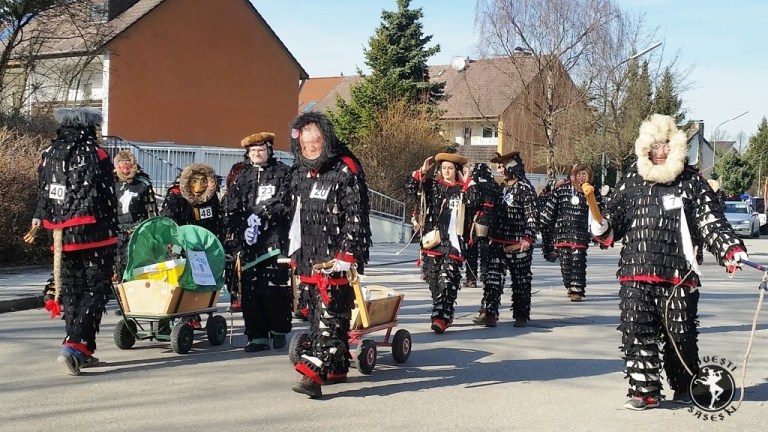 FOTO: Lolele sașilor la carnavalul din Unterschleissheim, Germania ...